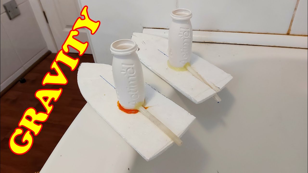 Gravity Powered Water Jet Boats REVISITED - YouTube