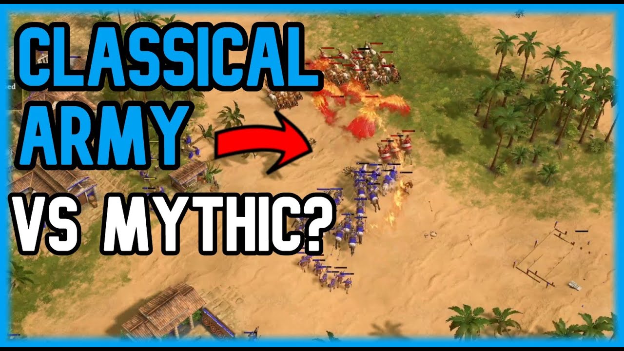 Classic Army TAKES ON Mythic Army in Age of Mythology Retold! - YouTube