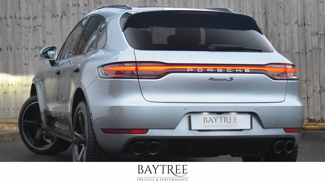 2019 FACELIFT Dolomite Silver Porsche Macan S - Walkaround - YouTube