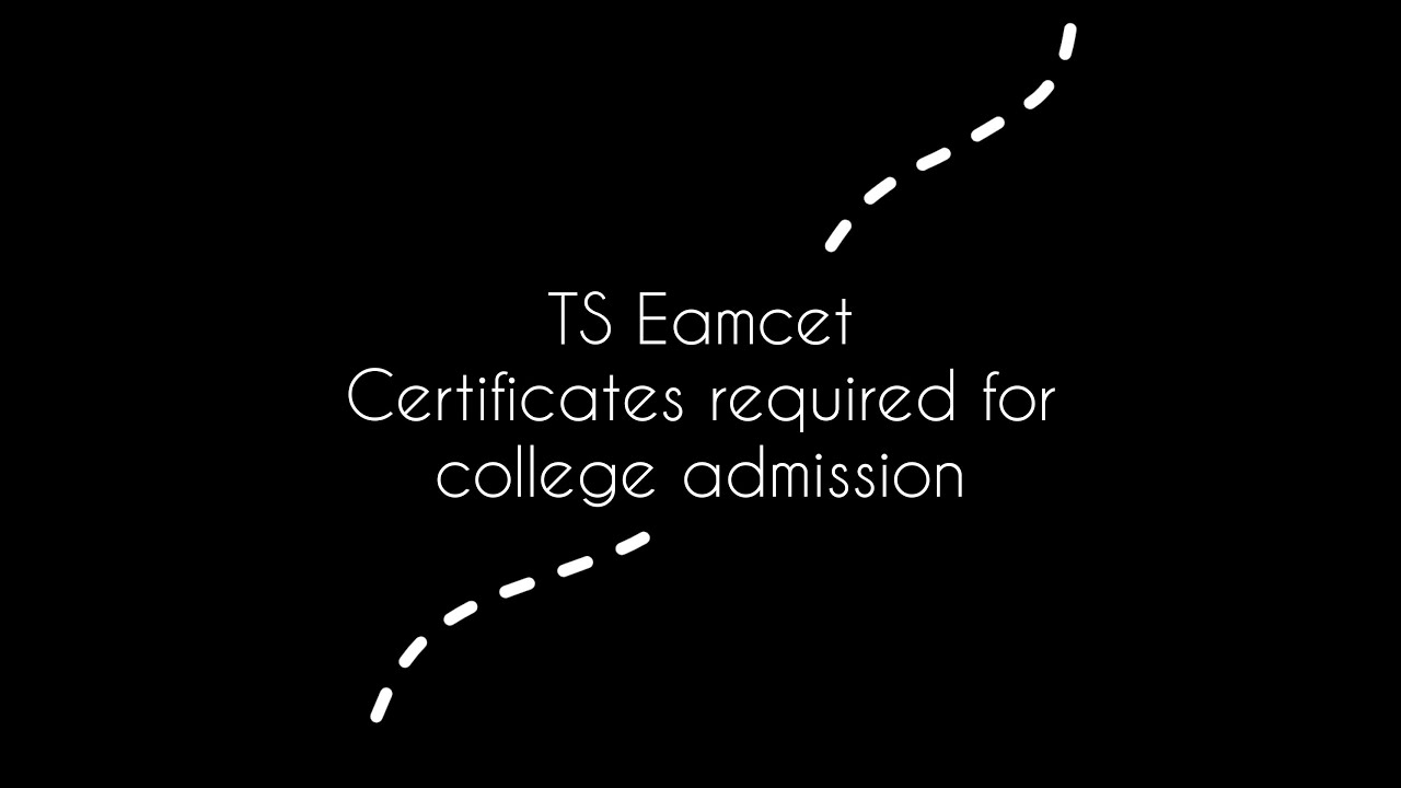 Certificates Required For TS Eamcet Certificate Verification certificates-required-for-ts-eamcet-certificate-verification