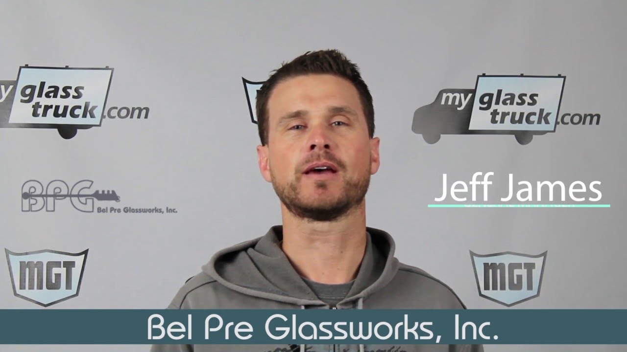 Bel Pre Glassworks Utilizes a MyGlassTruck.com Glass Rack - YouTube