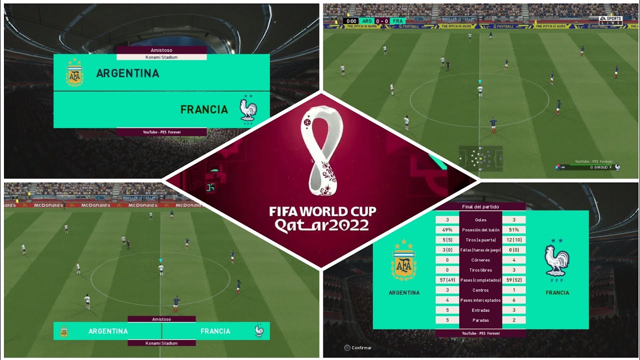 Scoreboard FIFA 23 World Cup | Potato Patch VR Patch - YouTube