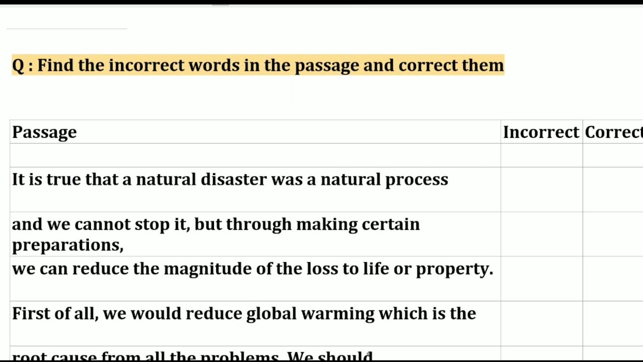 Error Correction In English Grammar Class 10 Term 2 By Anshika YouTube Error Correction In English Grammar Class 10 Term 2 By Anshika YouTube