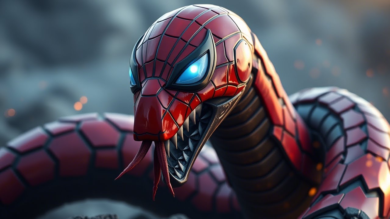 Spider Man with Snake Eyes - Story of transformation - YouTube