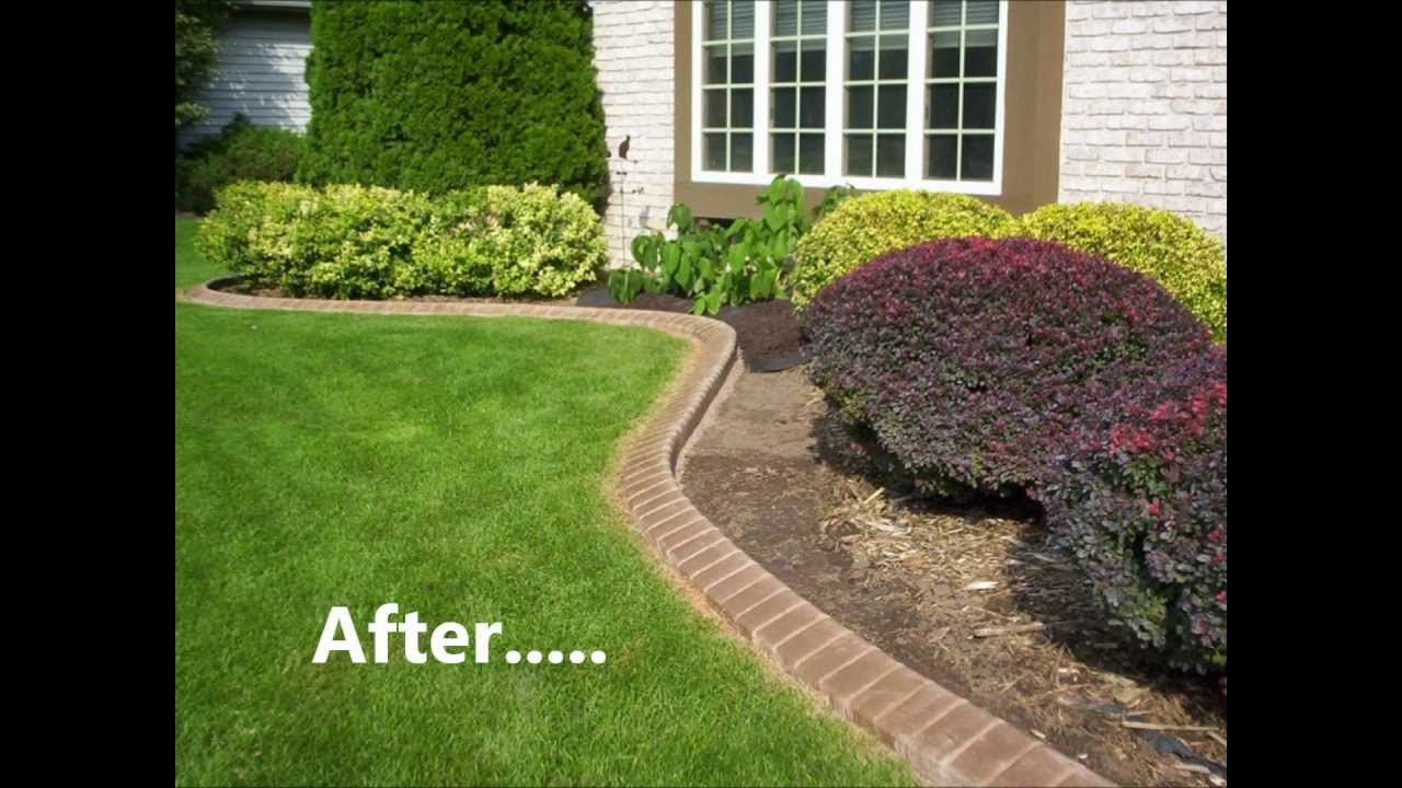 TYGAR's Curbing Systems - Beautiful Yards! - YouTube