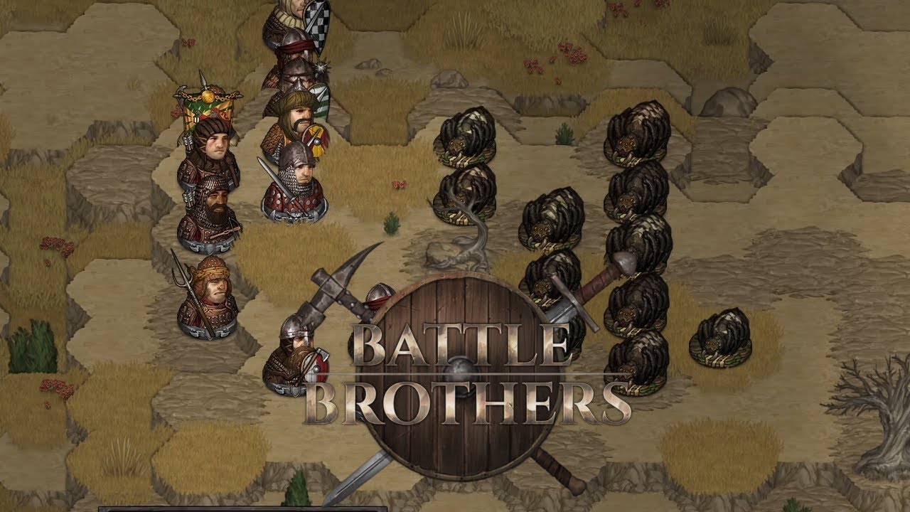 One webby situation in Battle Brothers Ironman - YouTube