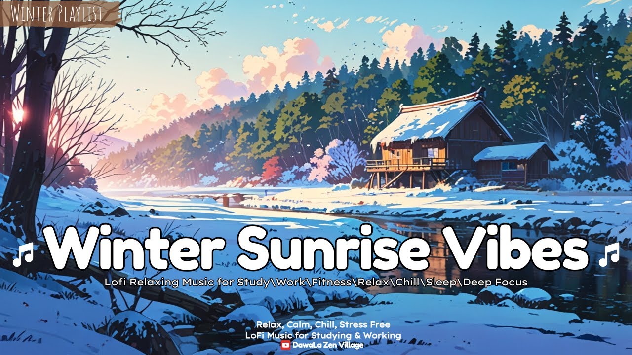 Winter Sunrise Vibes - Lofi Hip Hop Mix for Study\work\calm\relax\sleep ...