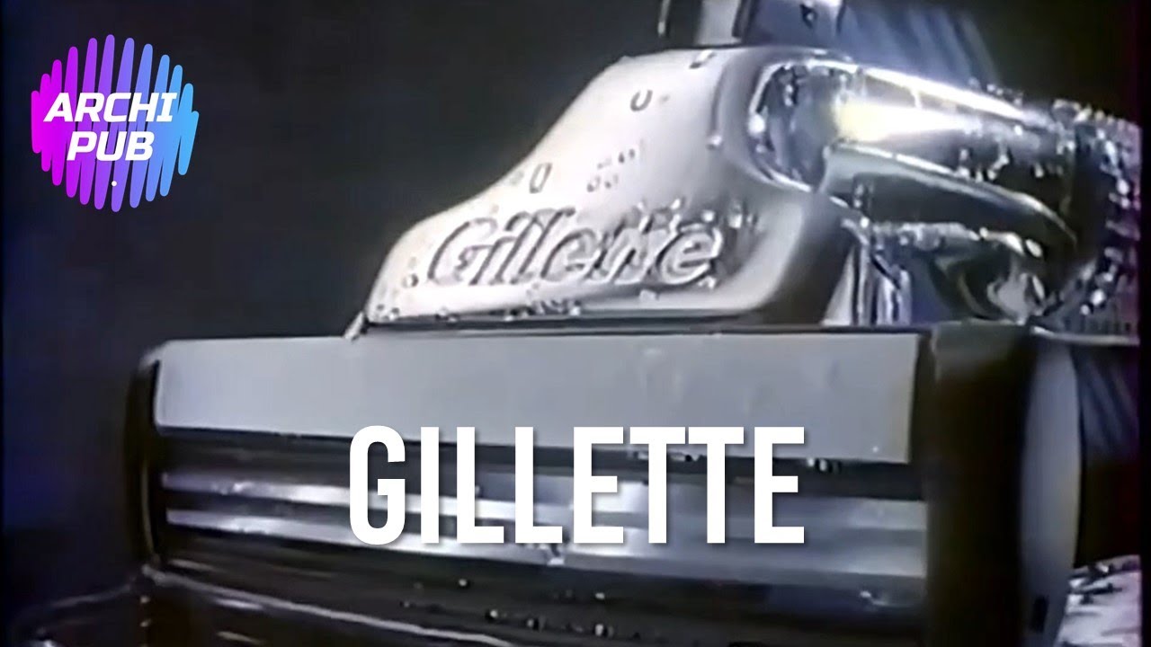 Publicité rasoir 'Gillette ContourPlus' (la perfection au masculin ...
