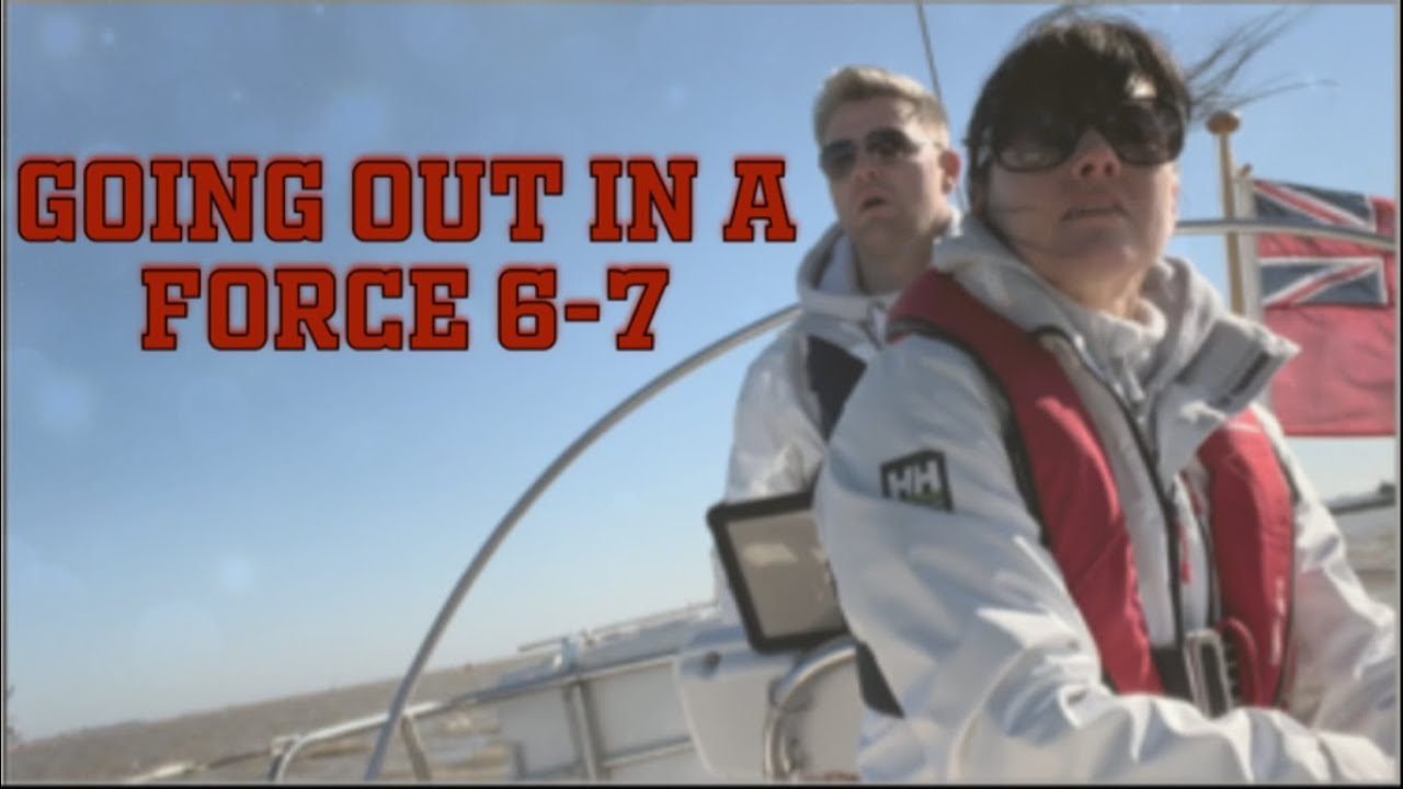 Battling Strong FORCE 6-7 Winds… But Look at That Sky! - YouTube