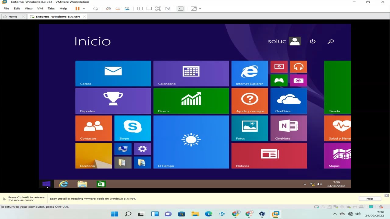 Instalar Windows 8 en VMWare | Instalar Windows 8 en máquina virtual ...