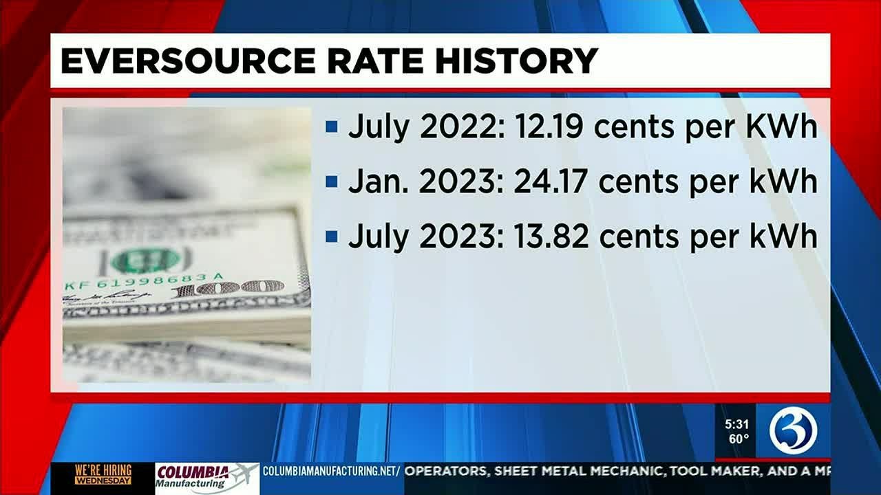 Eversource lowering summer rates - YouTube