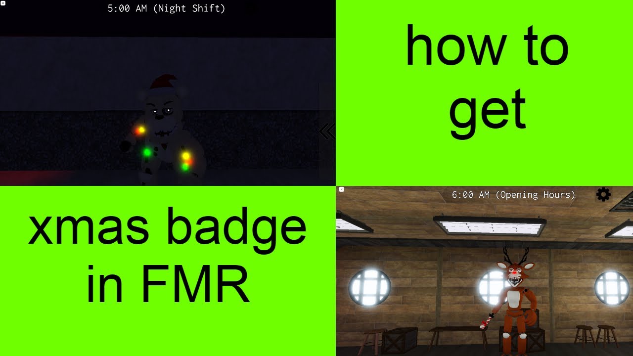 now to get the Xmas event characters in FMR - YouTube