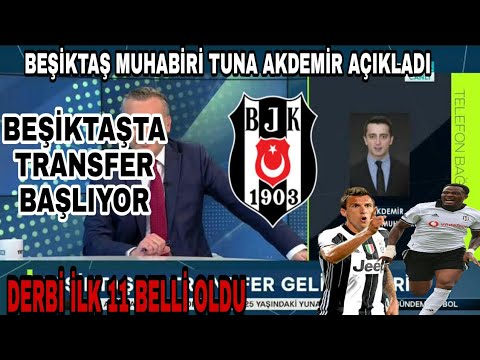 BEŞİKTAŞ'TA TRANSFER HABERLERİ MUHABİR AÇIKLADI./ BİLAL CEYLAN,MANDZUKİÇ,TİN JEDVAJ, GS MAÇI İLK 11
