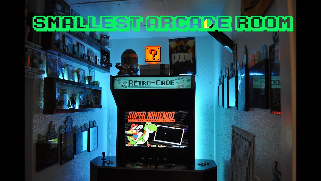 Closet Arcade Room - YouTube