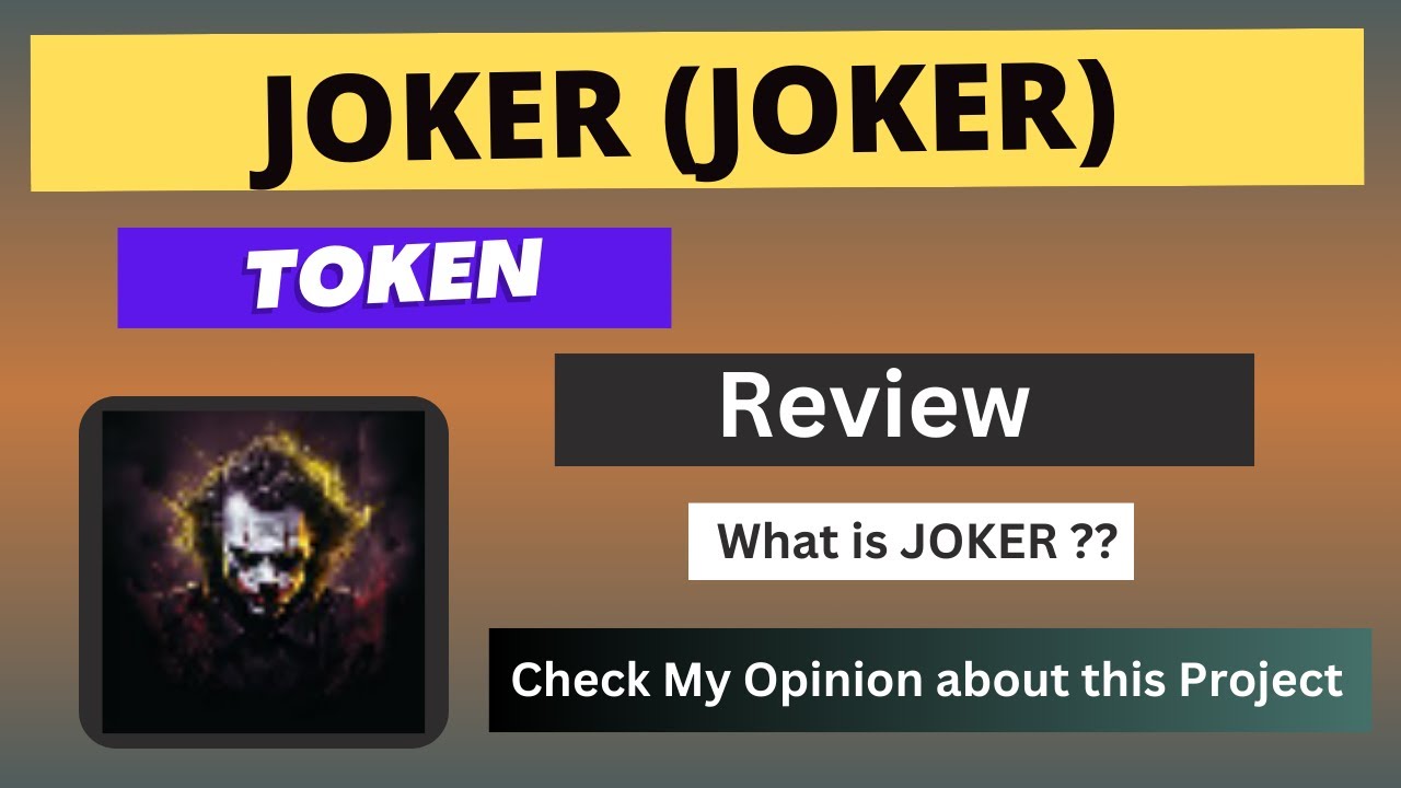 What is JOKER (JOKER) Coin | Review About JOKER Token - YouTube