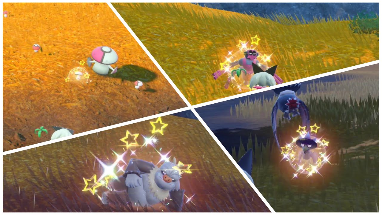 4 live shinies in Pokemon Scarlet! - YouTube