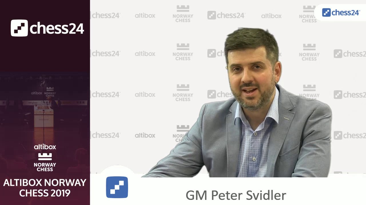 Peter Svidler analyses Aronian - Carlsen, Norway Chess 2019 - YouTube