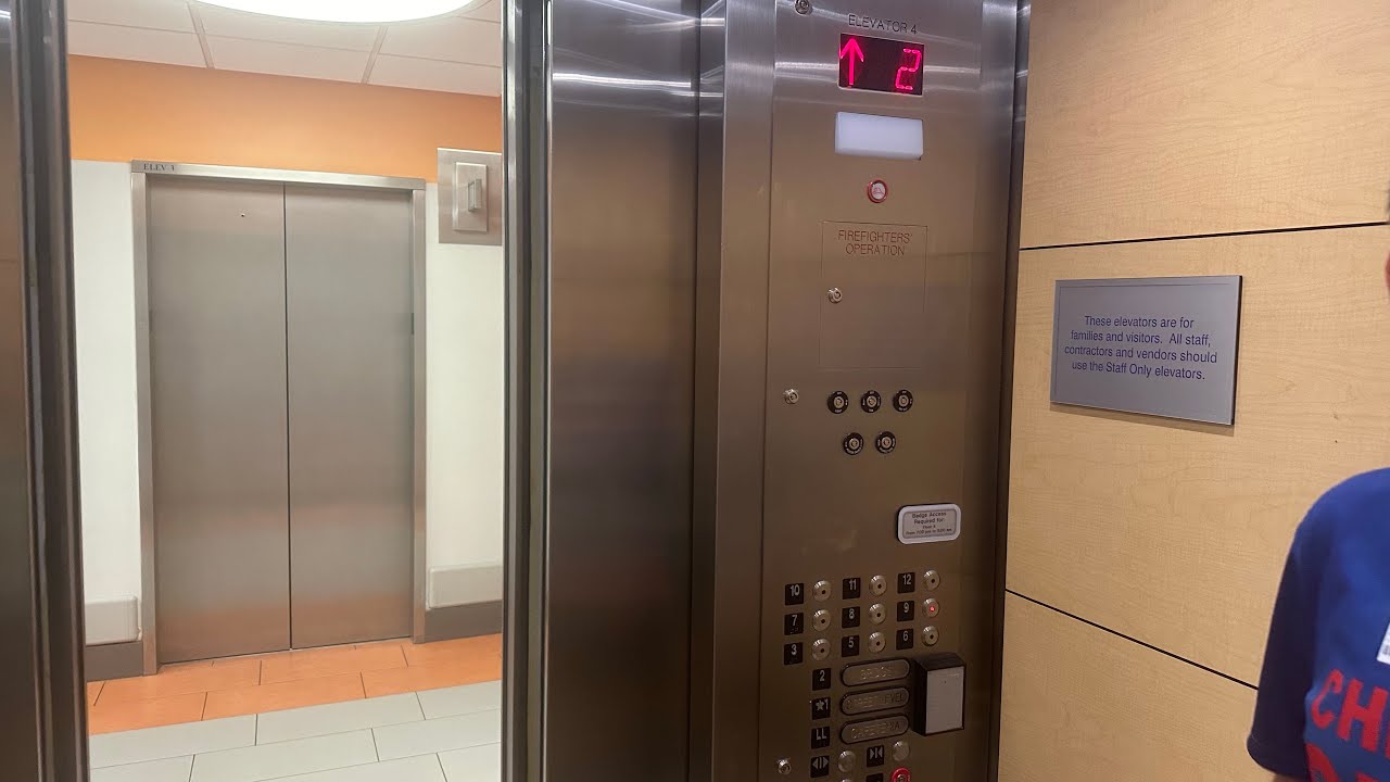 Otis Traction Elevators at The Orange Area of Saint Louis Children’s ...