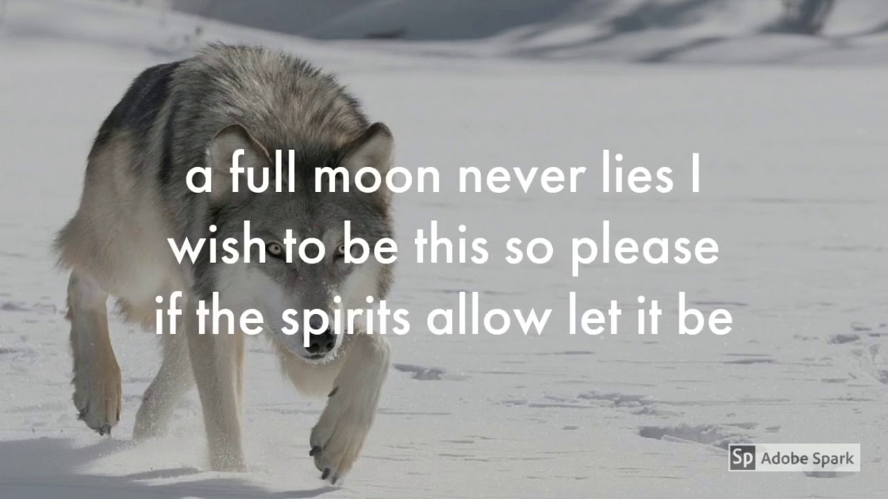 REAL werewolf spell - YouTube