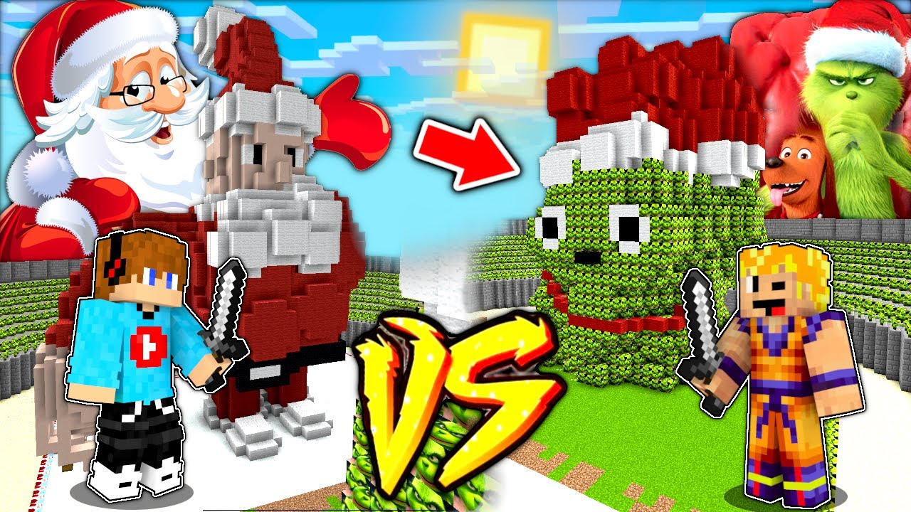 ŚWIĘTY MIKOŁAJ vs GRINCH | Baza vs Baza w Minecraft! (Matruner) - YouTube
