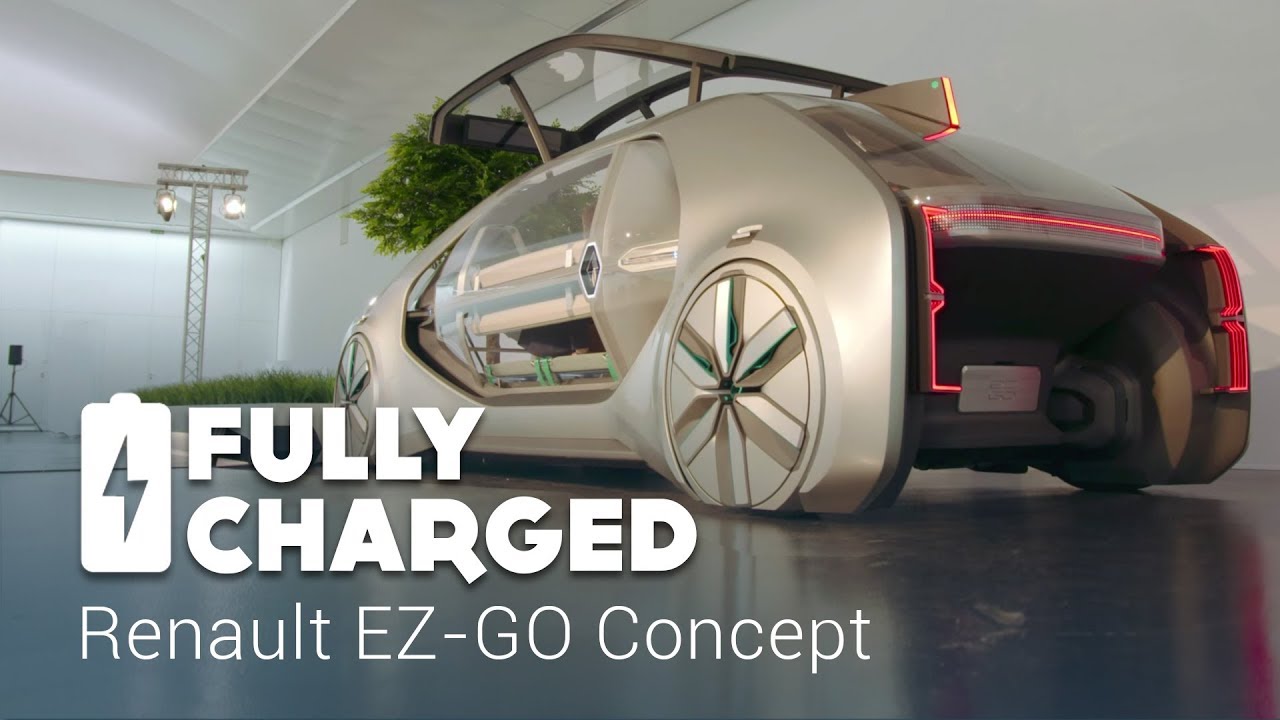 Renault EZ-GO Concept | Fully Charged - YouTube