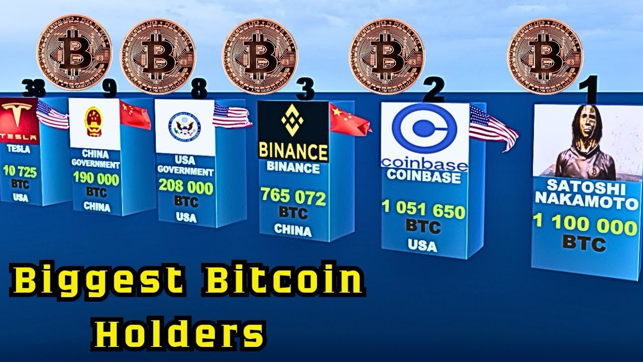 HIGHEST BITCOIN HOLDERS 2025. - YouTube