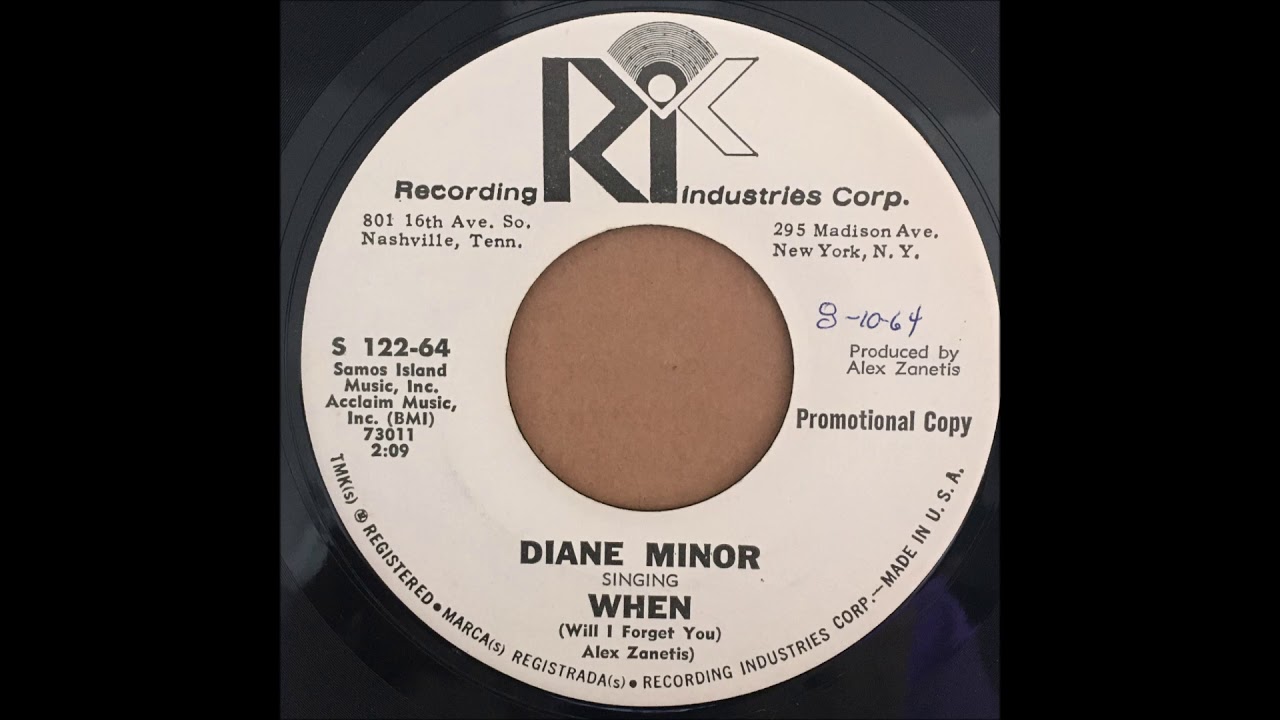 DIANE MINOR ♪WHEN♪I DON'T WANT TO PLAY IN YOUR BAND♪ - YouTube