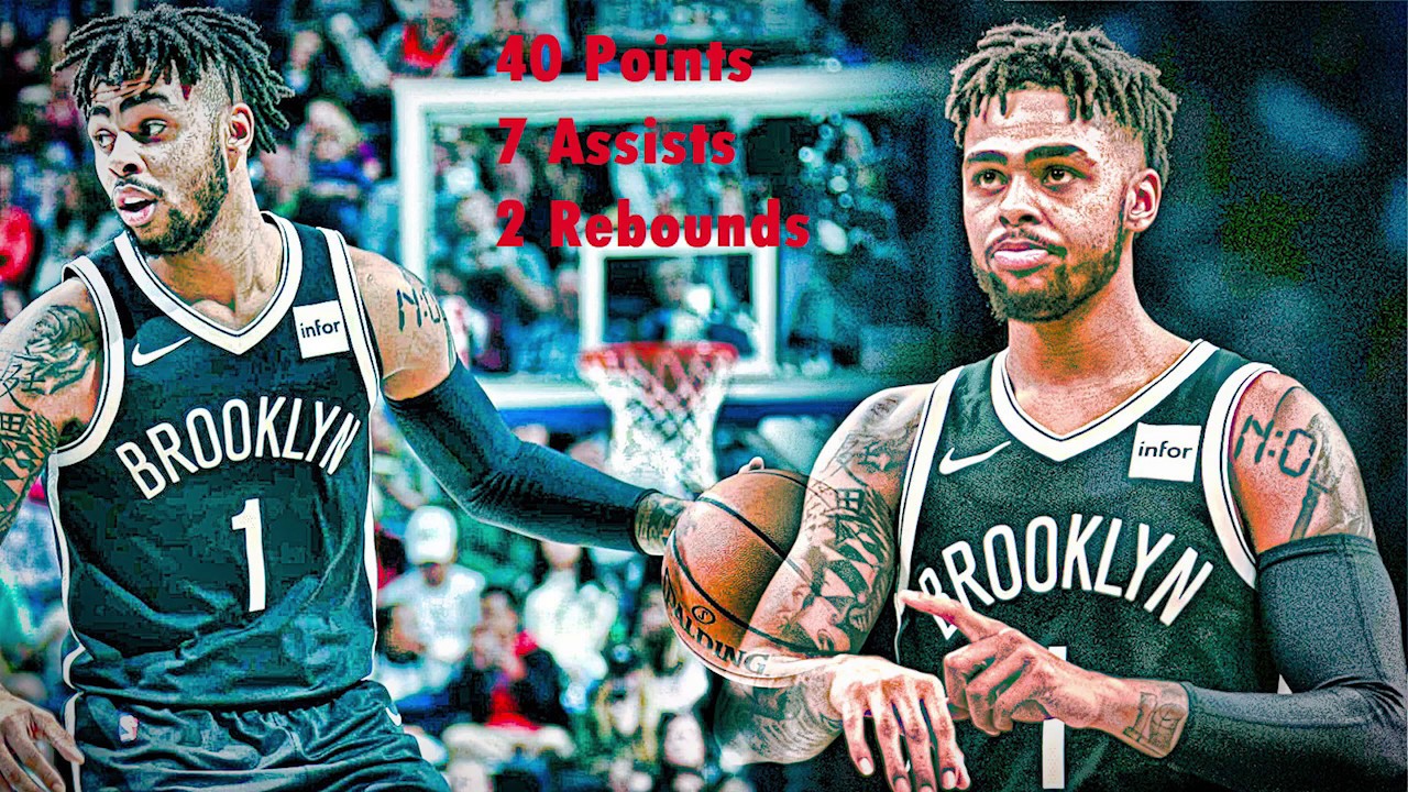 D'Angelo Russell Ice in His Veins 40 Points and Insane Comeback Win ...
