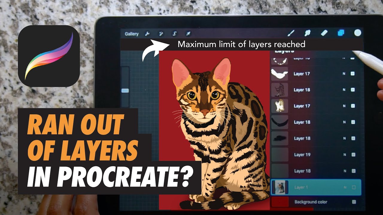 What To Do If You RUN OUT OF LAYERS In Procreate How To Increase What To Do If You RUN OUT OF LAYERS In Procreate How To Increase