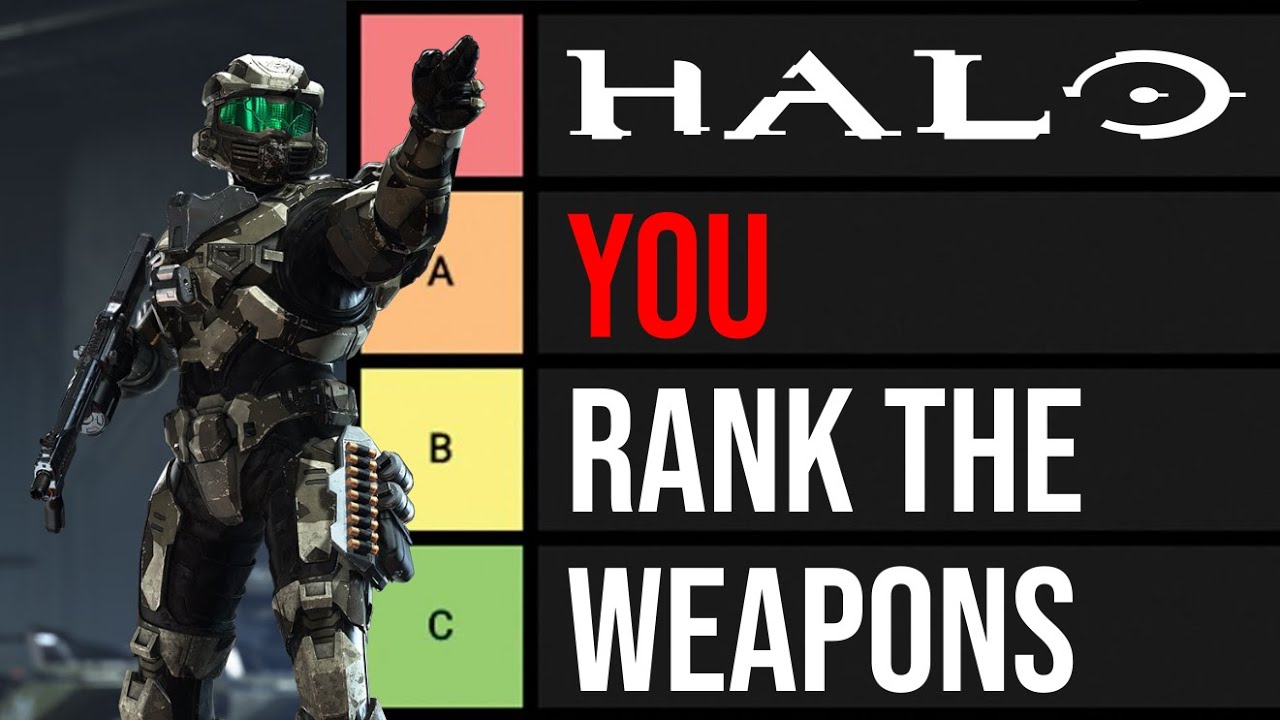 Halo Fans Rank the Halo Infinite Weapons: Tier List - YouTube
