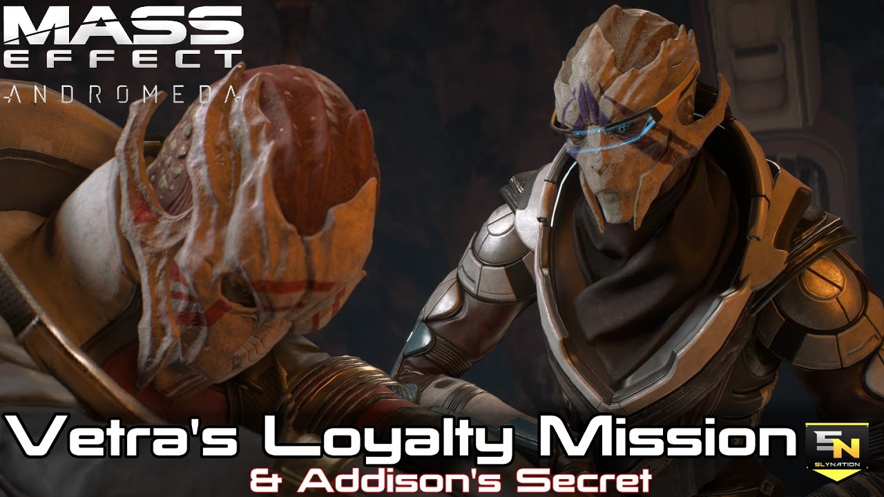 Mass Effect Andromeda | Vetra's Loyalty Mission & Addison's Secret ...