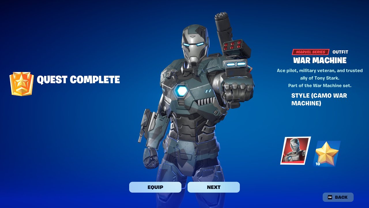 How to Unlock CAMO WAR MACHINE Edit Style in Fortnite Chapter 5 Season ...
