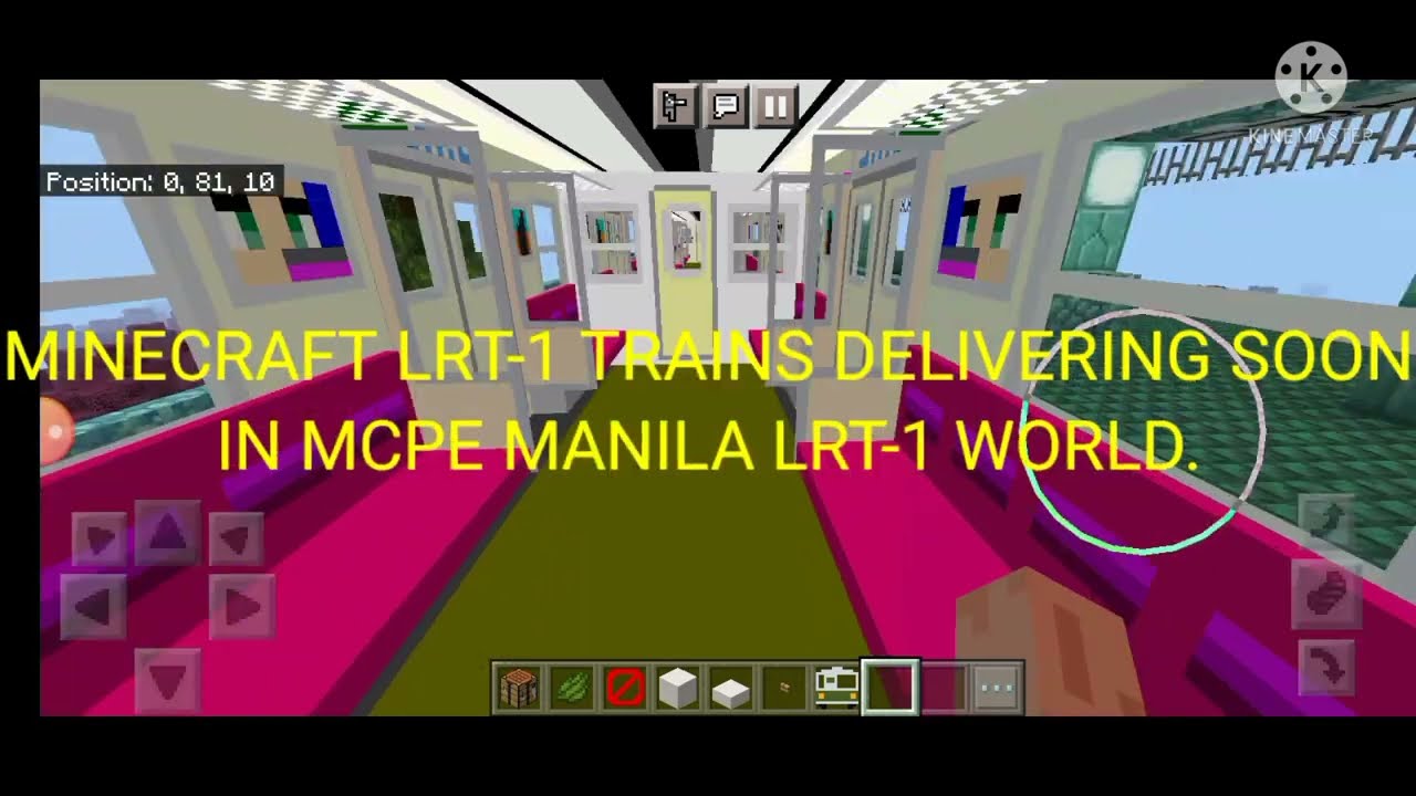 Minecraft LRT-1 Trains in Glodelania Railway.🇵🇭🚉 (Comming Soon to Build ...