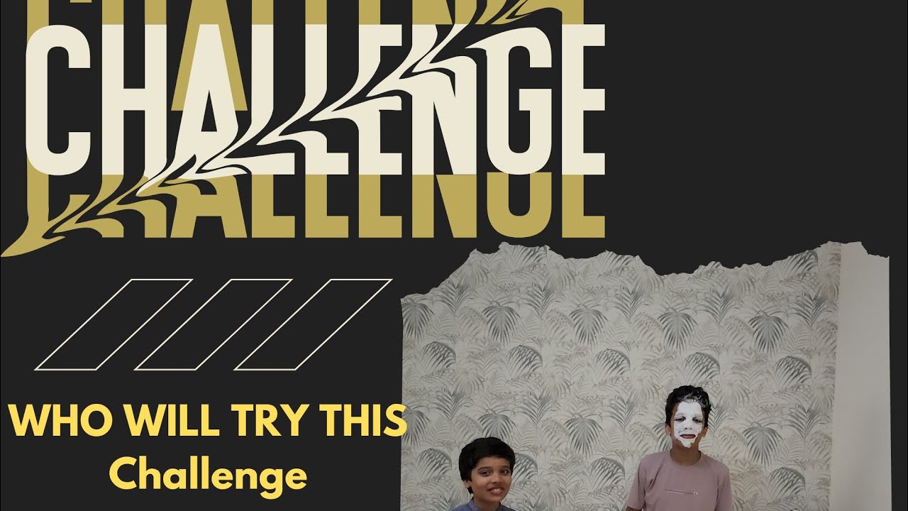 THE FLOUR CHALLENGE + Toothpick Star Trick || Funny UAE Kids Vlogs ...