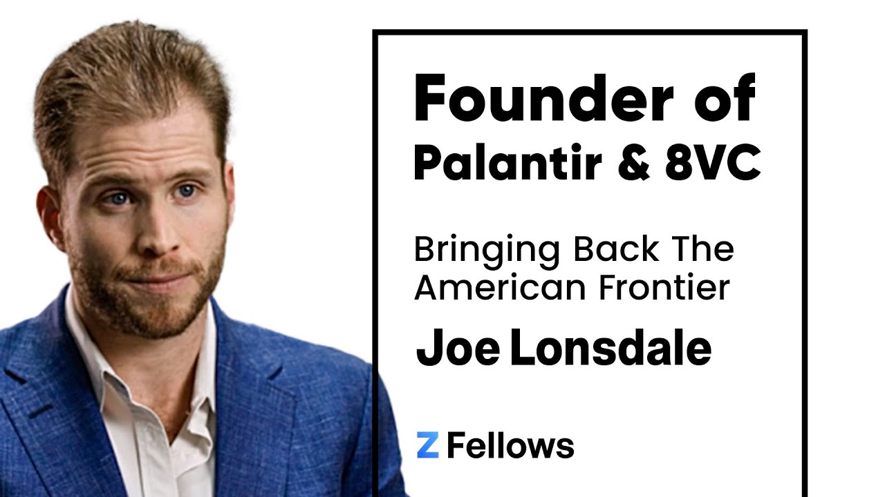 Joe Lonsdale (Founder of Palantir) - Z Fellows Startup Workshop - YouTube