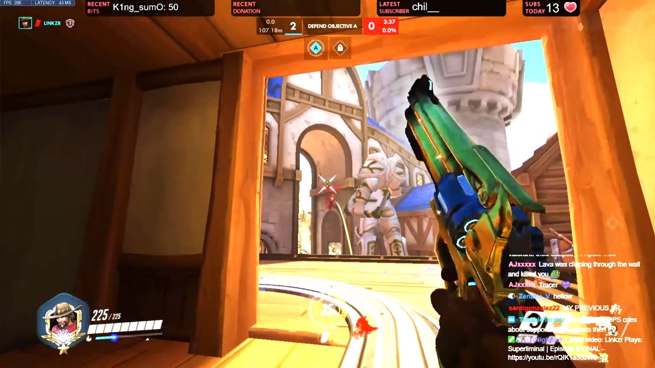LiNkzr Top 126 McCree gameplay! [ Overwatch Season 26 Top 500 ] - YouTube