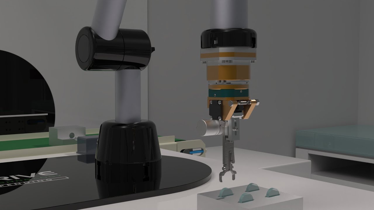 PHI-WRIST: Robotic Grippers for Optical Lenses - YouTube