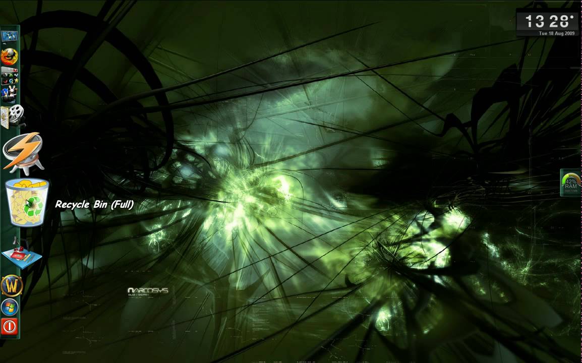 Custom Windows XP Desktop V2 - Green Theme - YouTube