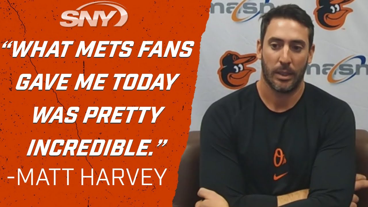 Former Mets pitcher Matt Harvey reflects on his Citi Field return ...