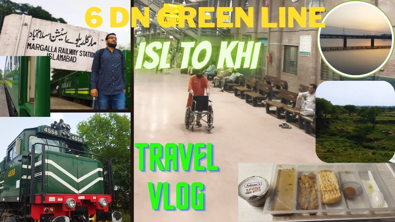 Travel from Islamabad to Karachi of green line train pakistan | with ...