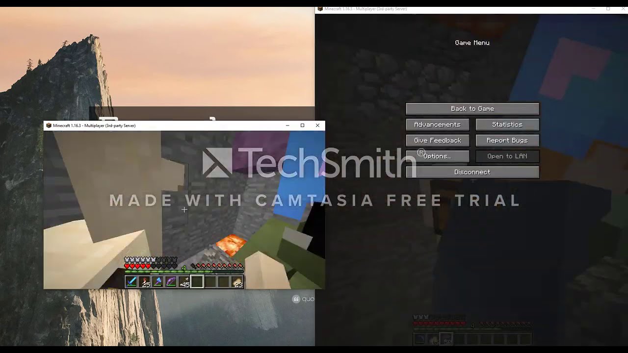 Minecraft dupe multiplayer 1.16.3 (llama) - YouTube