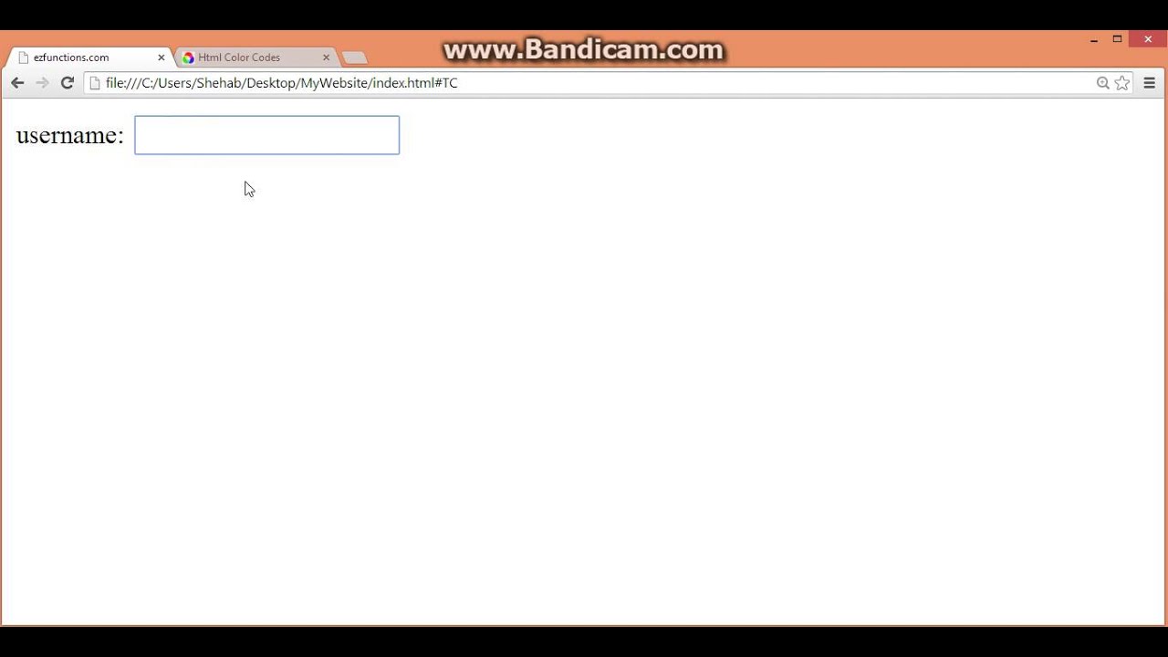 32 Xhtml And Css Tutorials Form Input Text بالعربي Youtube 1760