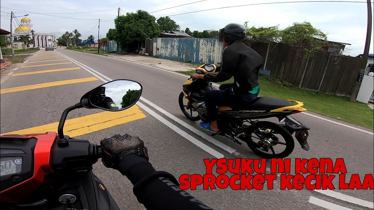 SPROCKET 14-40 TERBAIKK UNTUK ENJIN STANDARD!! - YouTube