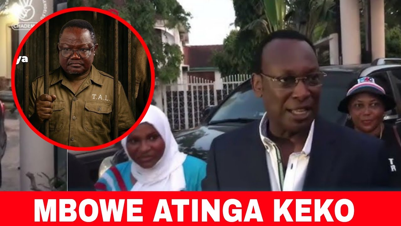 Breaking news.! FREEMAN MBOWE AFIKA GEREZA LA KEKO KUMWONA TUNDU LISSU - YouTube