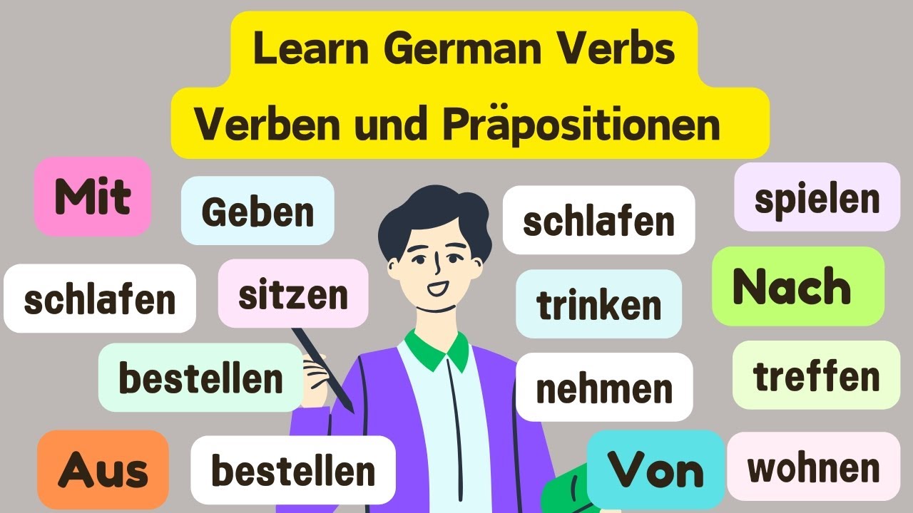 Master German Verbs - With Examples 🇩🇪 Deutsche Verben lernen | Deutsch ...