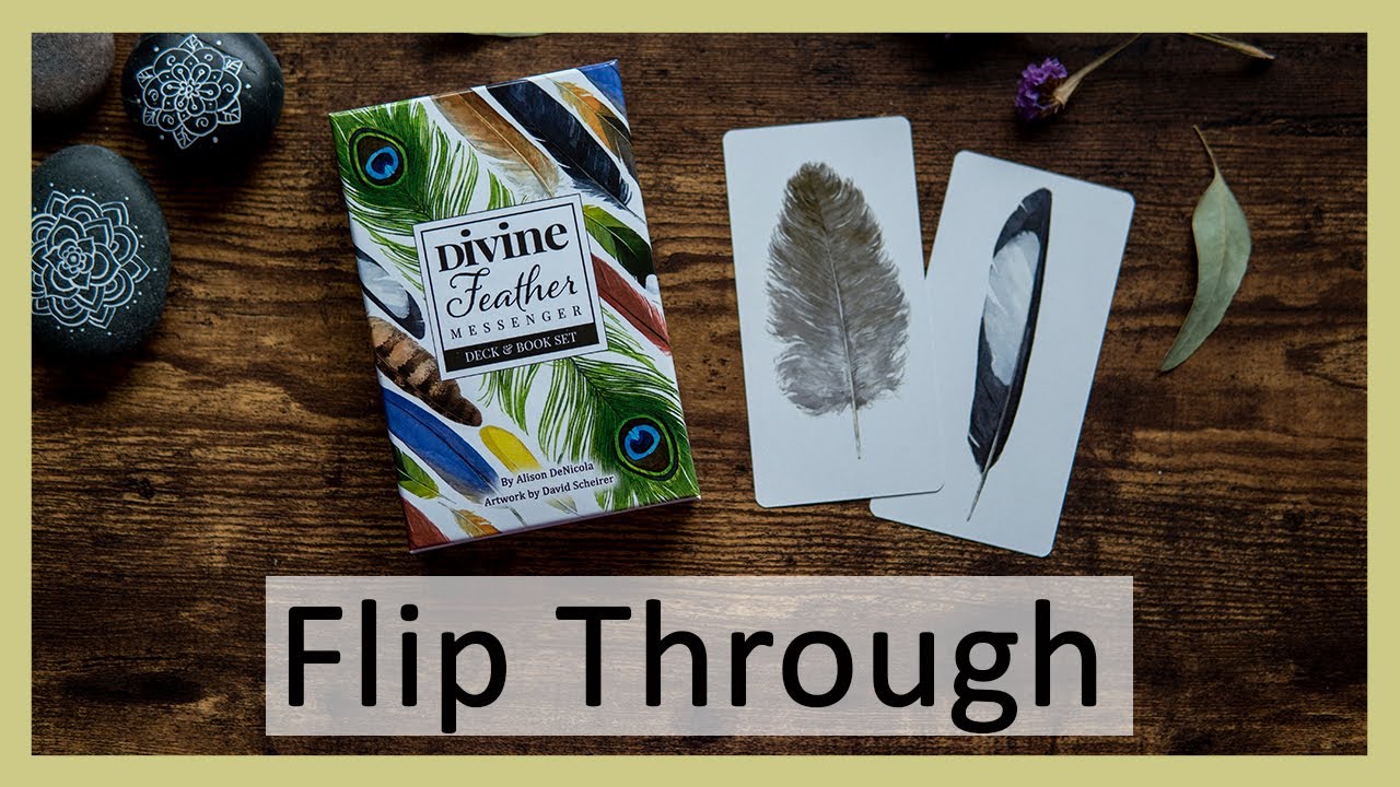 Divine Feather Messenger Cards Unboxing and Flip Through - YouTube