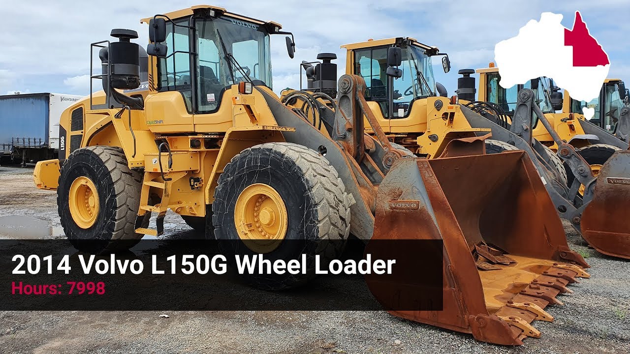 2014 VOLVO L150G Wheel Loader (109105-6) - YouTube