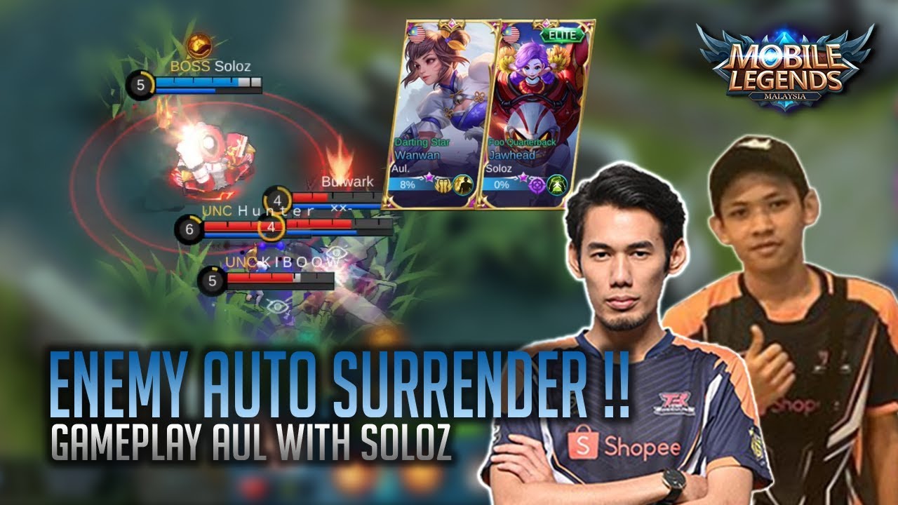 Enemy Auto Surrender Jumpa Jawhead Soloz Ft. Wanwan Aul - Mobile ...
