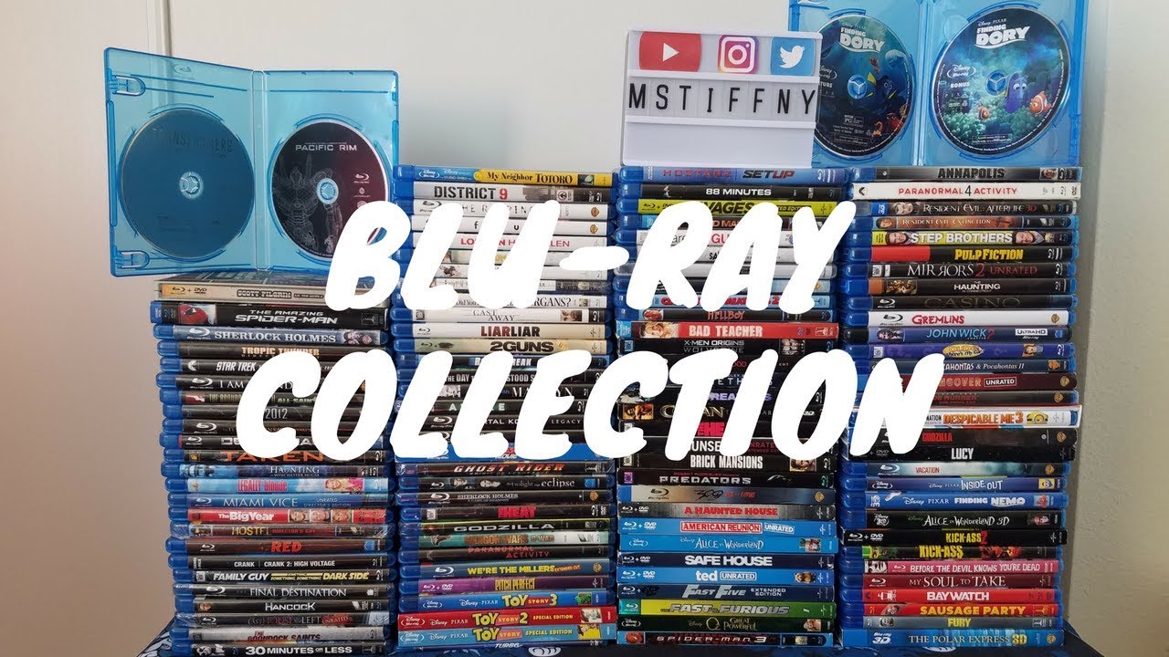 Blu-Ray Movie Collection 2018 - YouTube