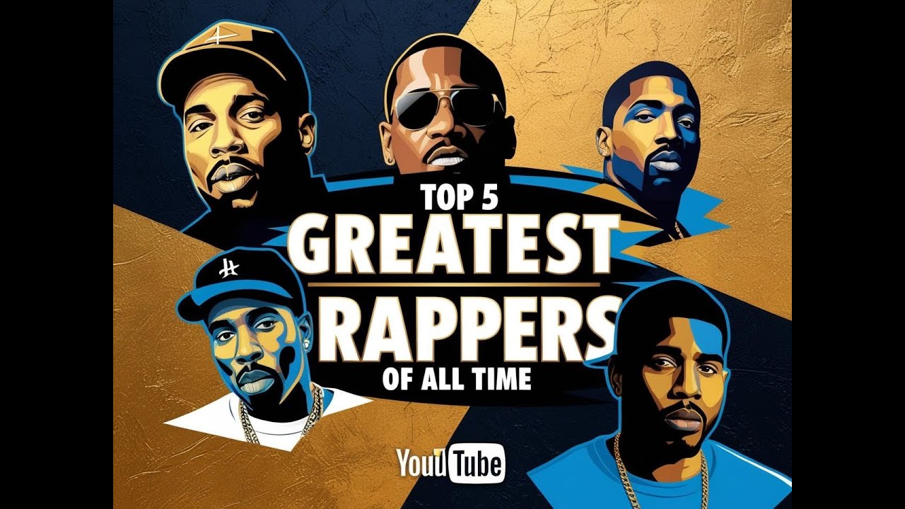 Top 5: GREATEST RAPPERS OF ALL TIME - YouTube